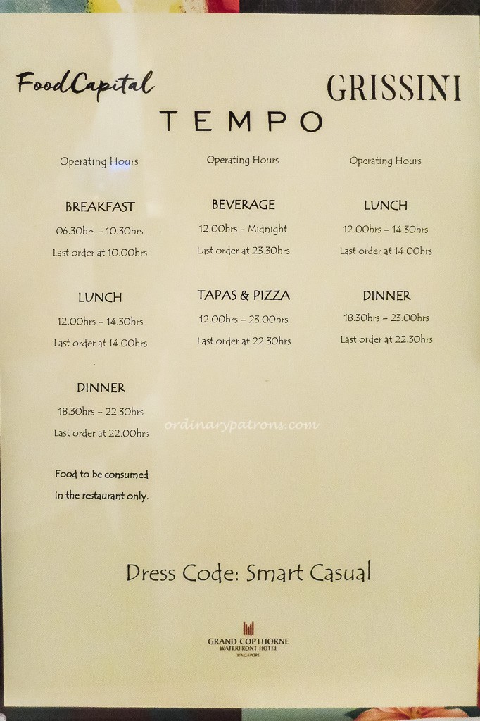 Food Capital Buffet at Grand Copthorne Waterfront - The Ordinary Patrons