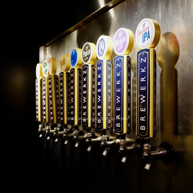 Brewerkz Singapore Indoor Stadium - beer, pub grub in a nice location ...