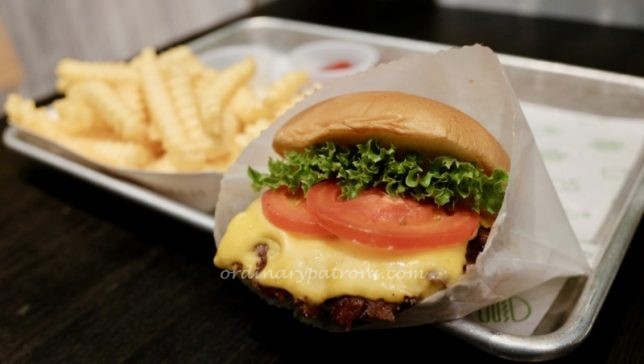 Shake Shack Burgers - We find out what's the fuss about - The Ordinary ...