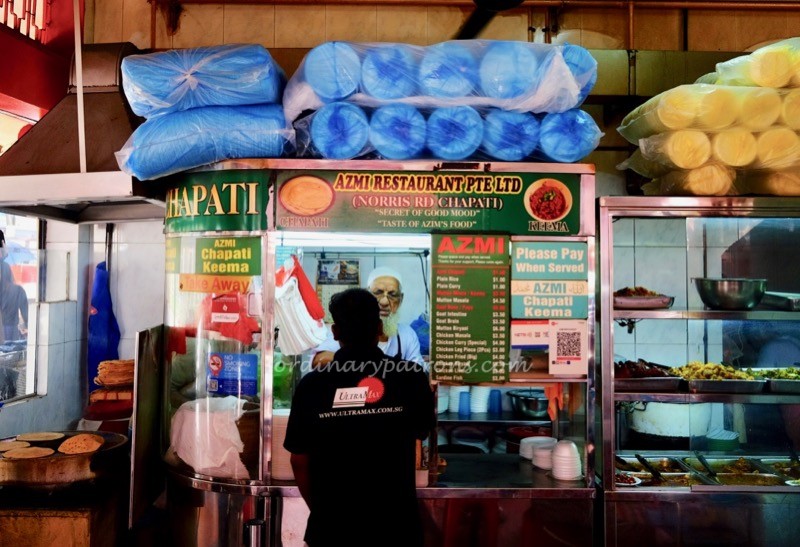 Our chapati and dosai lunch at Azmi Restaurant in Little India - The ...