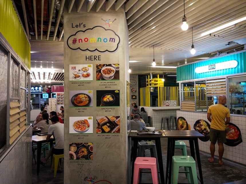 Kinex Food Hall - a hidden gem in the basement - The Ordinary Patrons