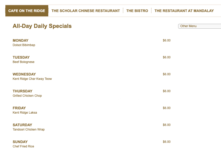 NUSS Guild House Takeaway (Kent Ridge) - The Ordinary Patrons