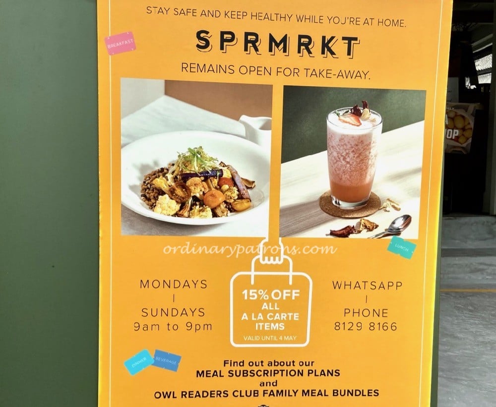 TUGA Singapore and SPRMRKT - 2 New Restaurants at Dempsey - The ...