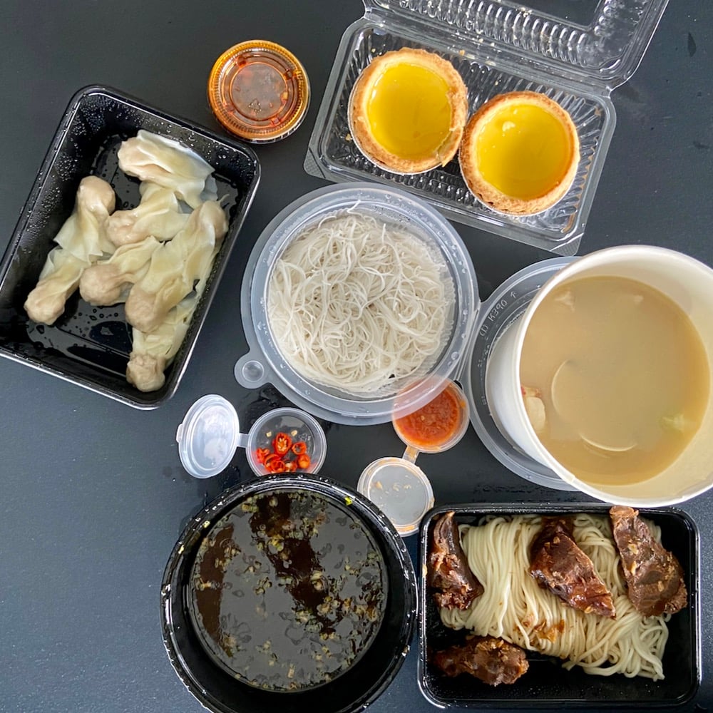 Food Takeaway From Raffles City Basement : Milk Fish, DTF & Tai Chong ...