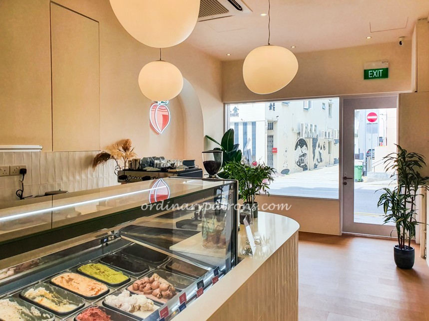 Sweet Cheeks Gelato - New Ice Cream Cafe in Lavender - The Ordinary Patrons