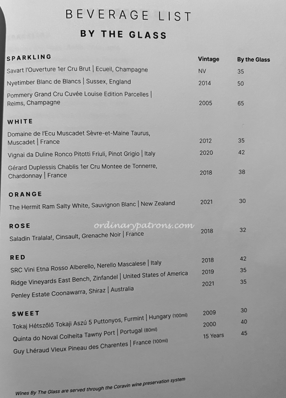 Poise Restaurant (Closed) - The Ordinary Patrons