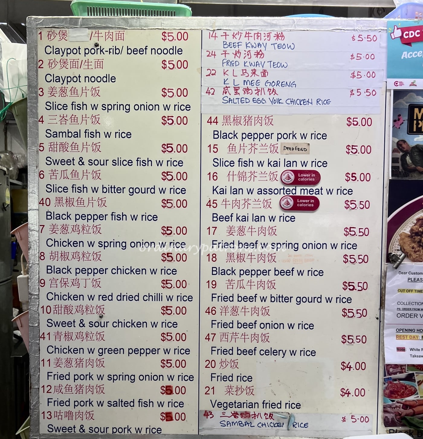 What to Eat at Mei Ling Market & Food Centre, Queenstown - The Ordinary ...