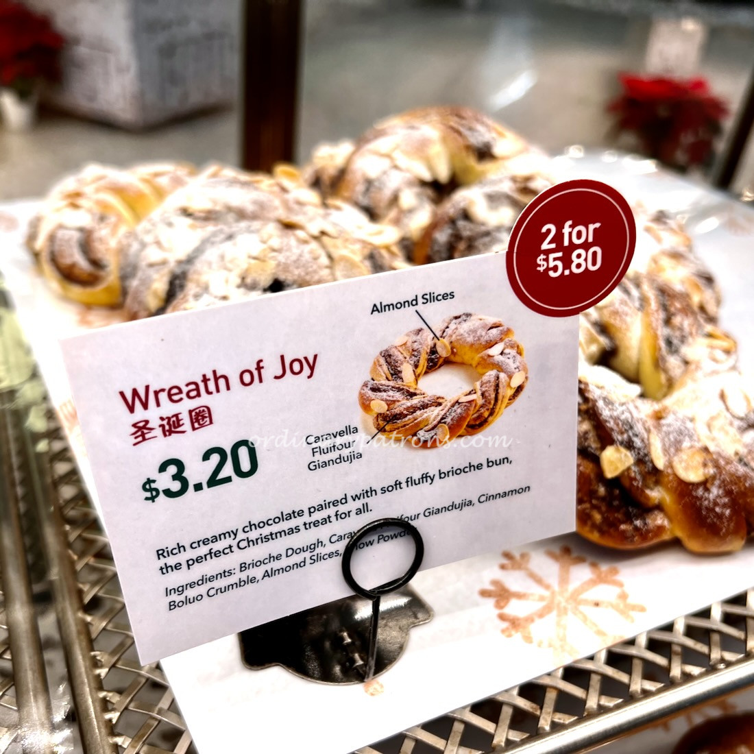 Wu Pao Chun Christmas Bread, Buns for CNY, Valentines & Friends - The ...