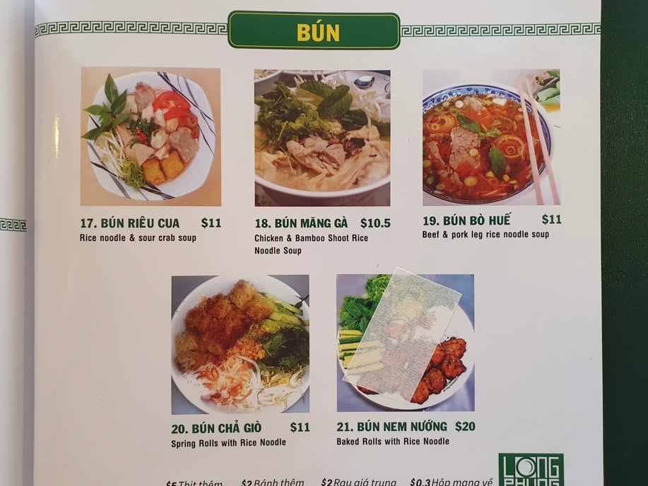 Long Phung Vietnamese Restaurant - The Ordinary Patrons