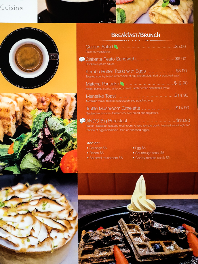 Ando EuroJapanese Restaurant (Rebranded as Chef's Playground) - The ...