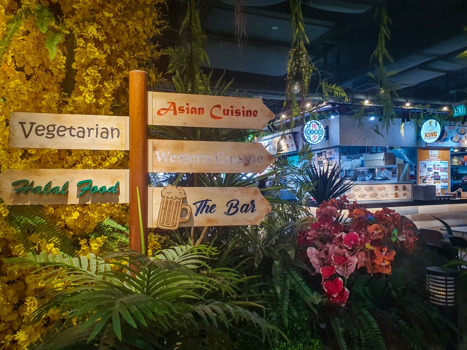 Foodies' Garden - Dine-in-the-Garden Food Court in Hougang Mall - The ...