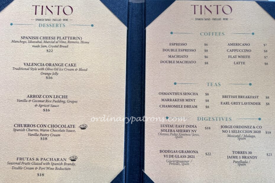 Tinto Restaurant @ Dempsey, Singapore - New Spanish Restaurant - The ...