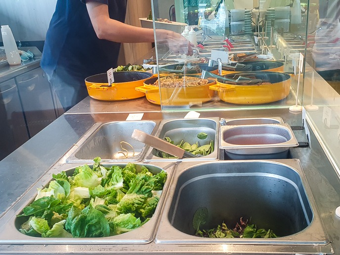 Toss & Turn - salad bar for wholesome satisfying food - The Ordinary ...