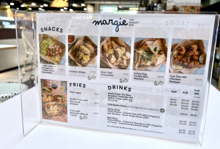 Margaret Market Food : Cafes, Restaurants and Their Menus - The ...