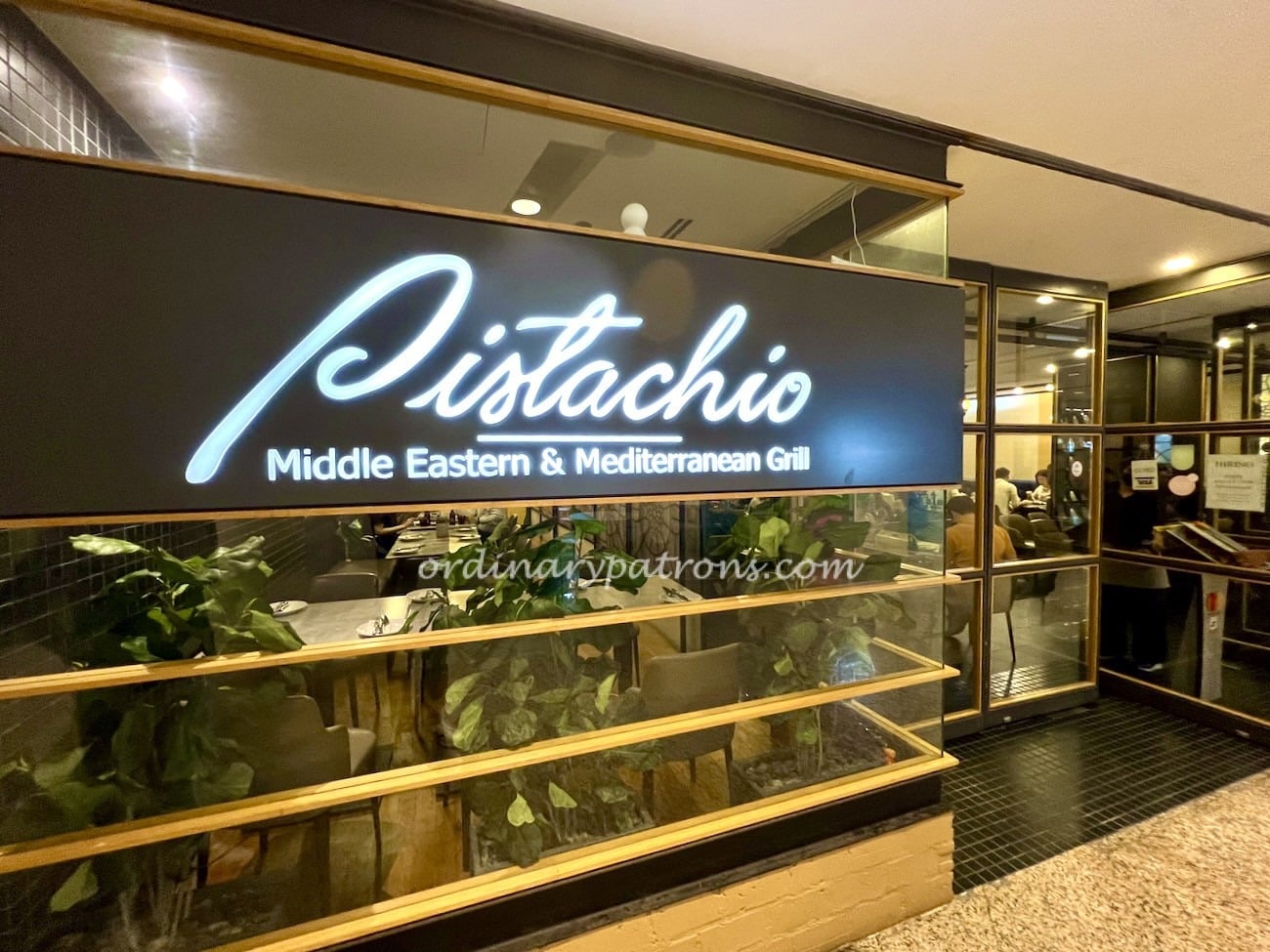 Pistachio Grill - Middle Eastern Cuisine at Orchard Road - The Ordinary ...