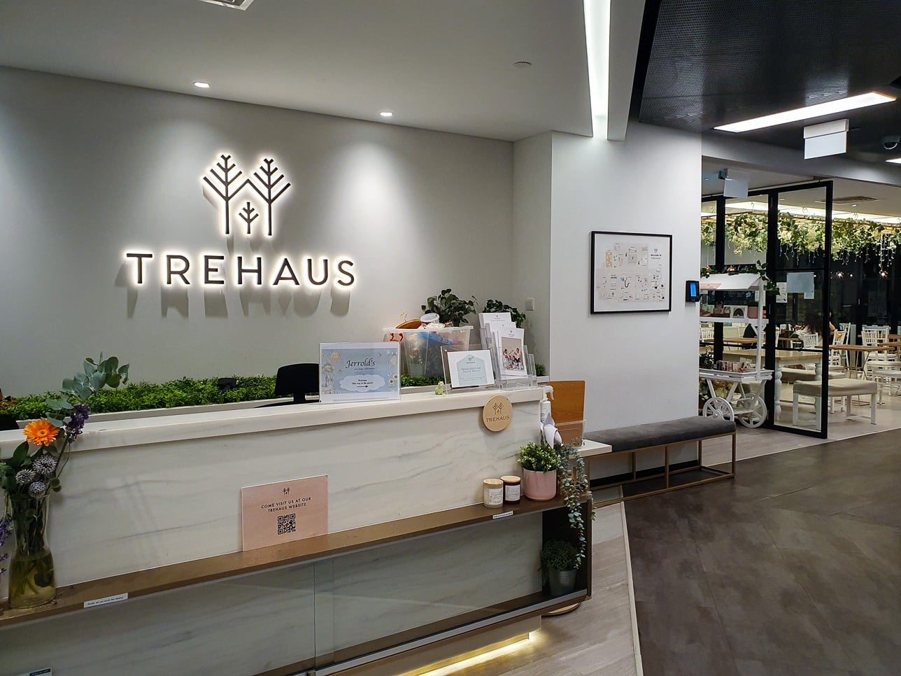 Trehaus Cafe at the top of Funan Mall - The Ordinary Patrons
