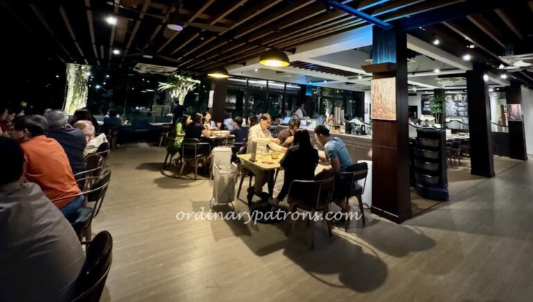 Dinner at Restaurant Atout, Dempsey Hill - The Ordinary Patrons