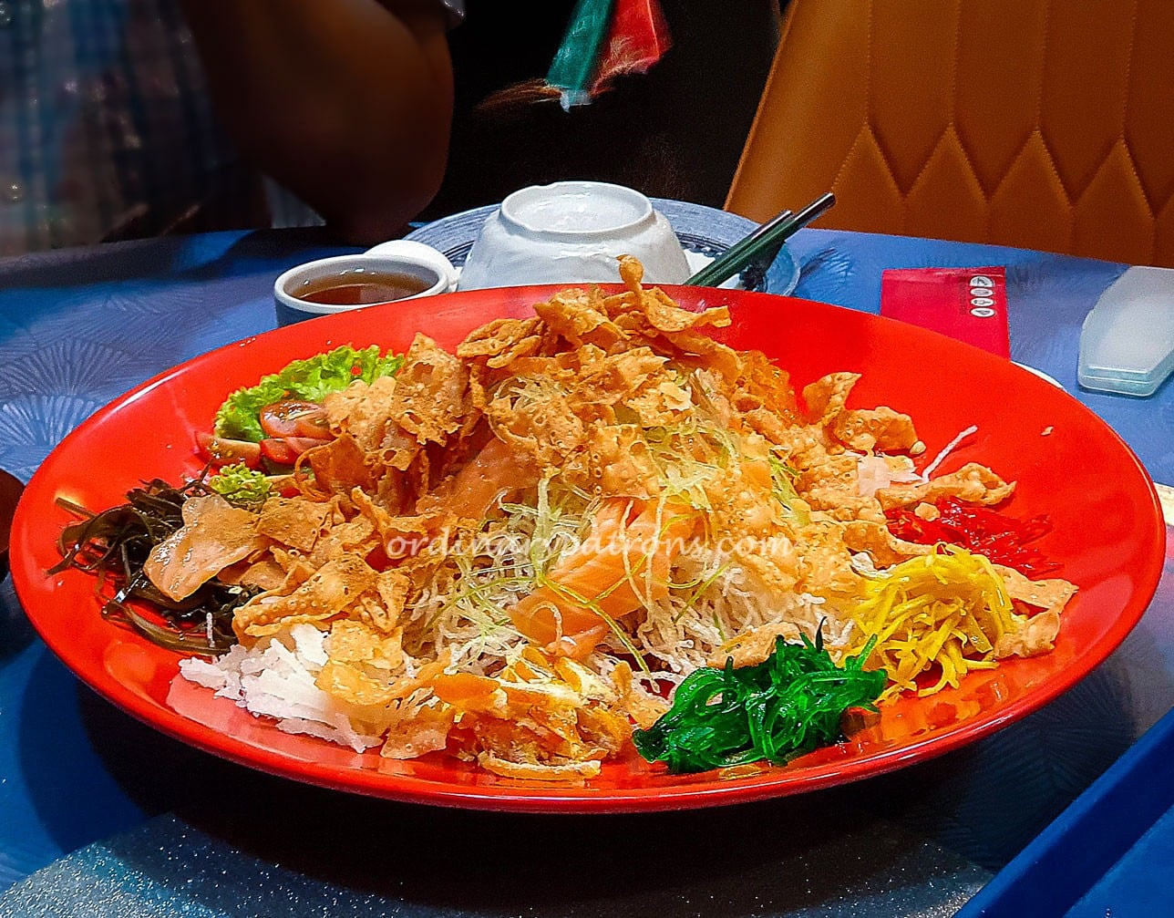 Yusheng & Dumplings in Hand in Hand Beijing Restaurant - The Ordinary ...