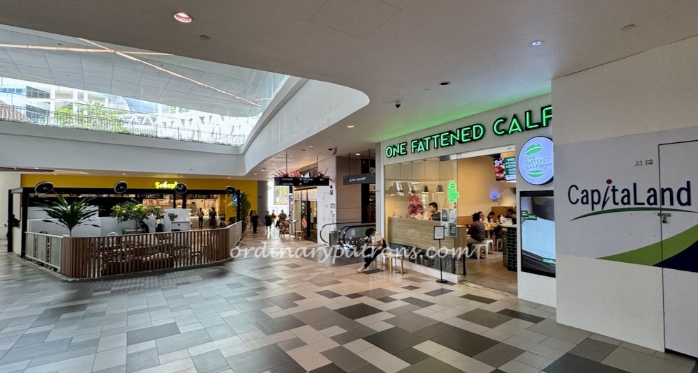 One Fattened Calf Burgers : Cosy Burger Joint in Fusionopolis - The ...