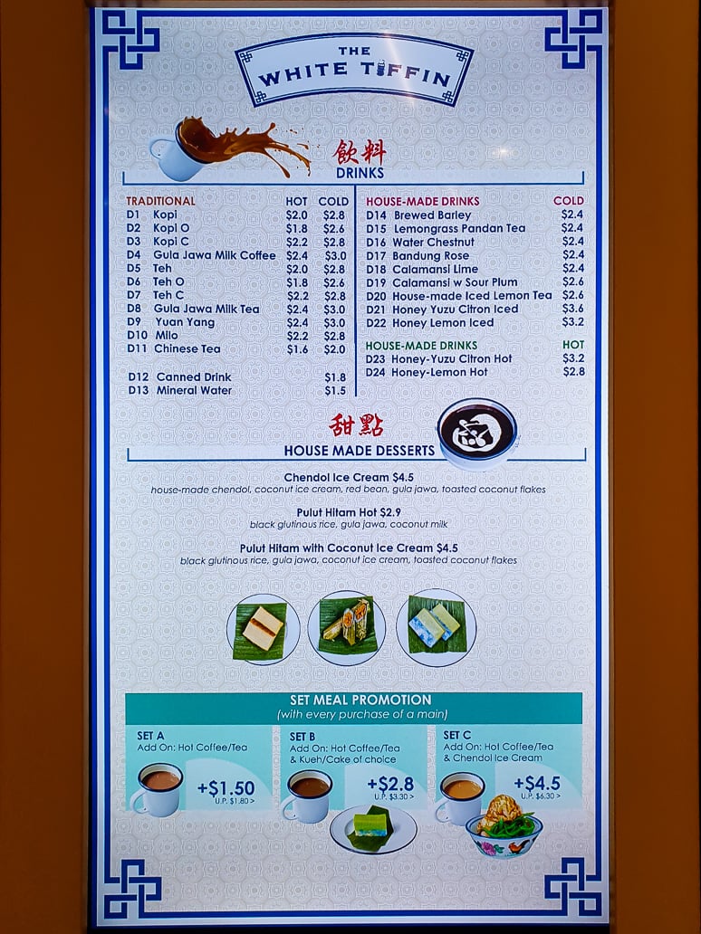 The White Tiffin @ Esplanade Xchange - Good Local Delicacies - The ...
