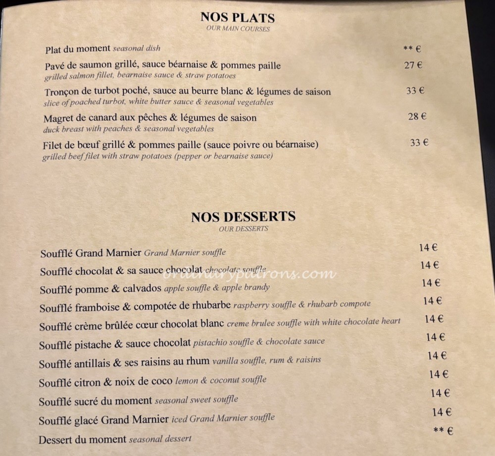 Le Soufflé Paris - Cosy Restaurant Near the Louvre Museum - The ...
