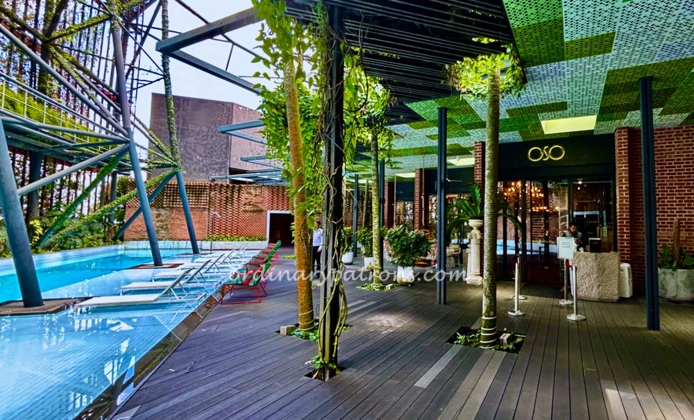 OSO Ristorante Oasia Hotel Downtown - A light lunch at posh Italian ...