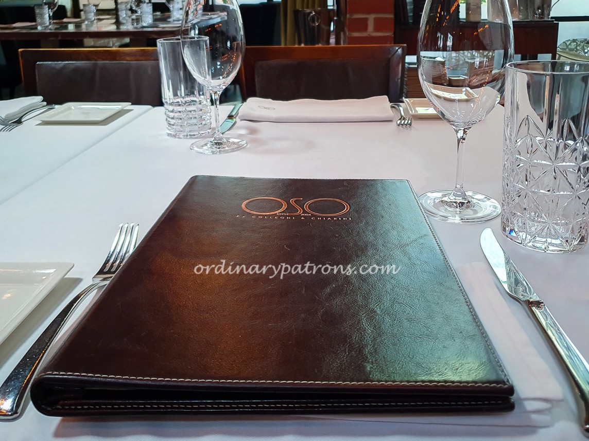 OSO Ristorante Oasia Hotel Downtown - A light lunch at posh Italian ...