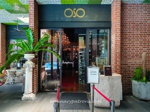 OSO Ristorante Oasia Hotel Downtown - A light lunch at posh Italian ...