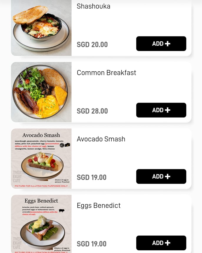 Twenty Eight Cafe at Sophia Flats - The Ordinary Patrons