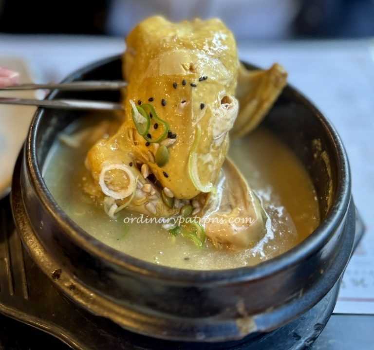 Gobong Samgyetang: Korean Ginseng Chicken Soup in Myeongdong, Seoul ...