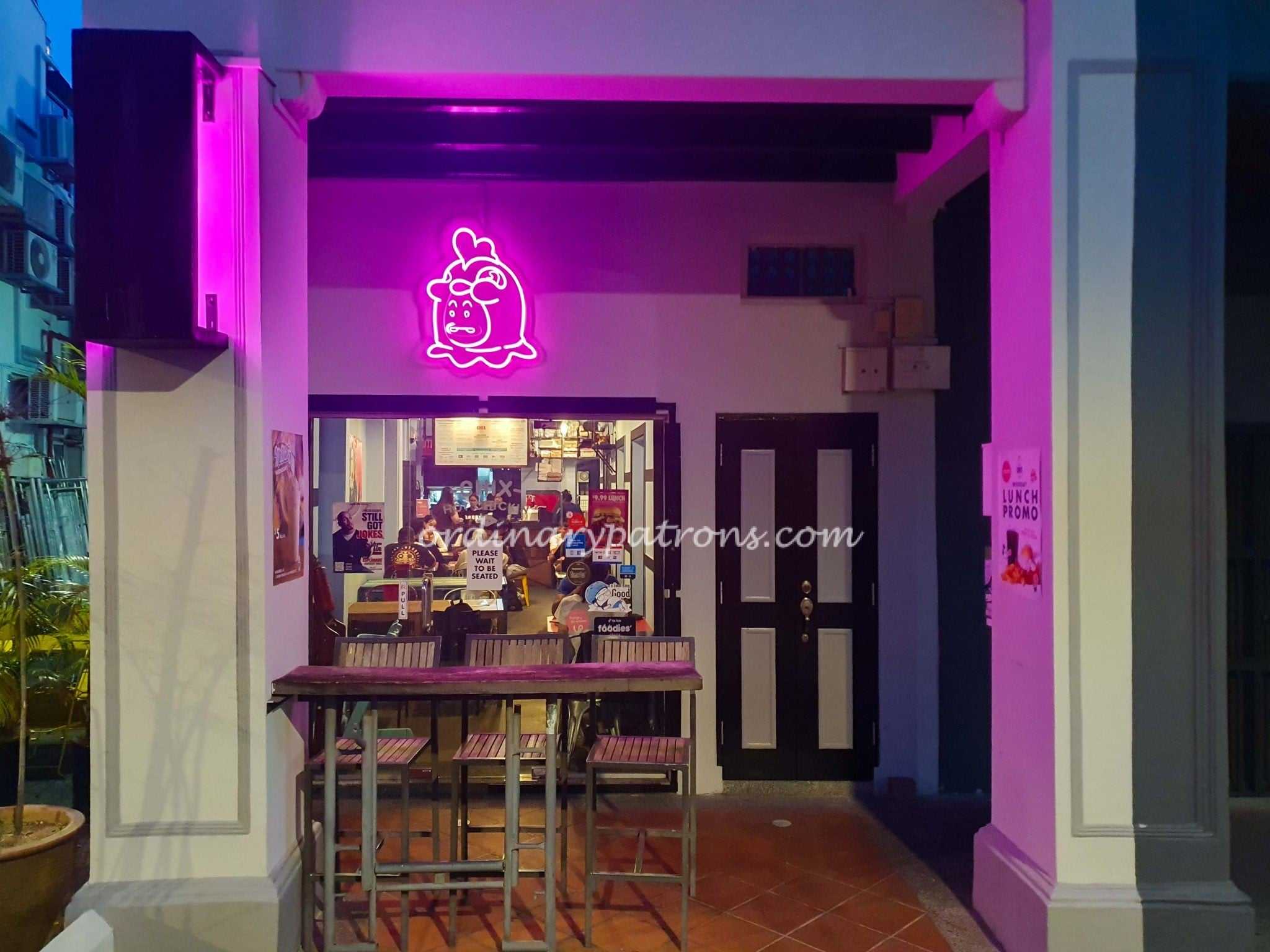 Chix Hot Chicken at Kampong Glam - where you forget your manners - The ...
