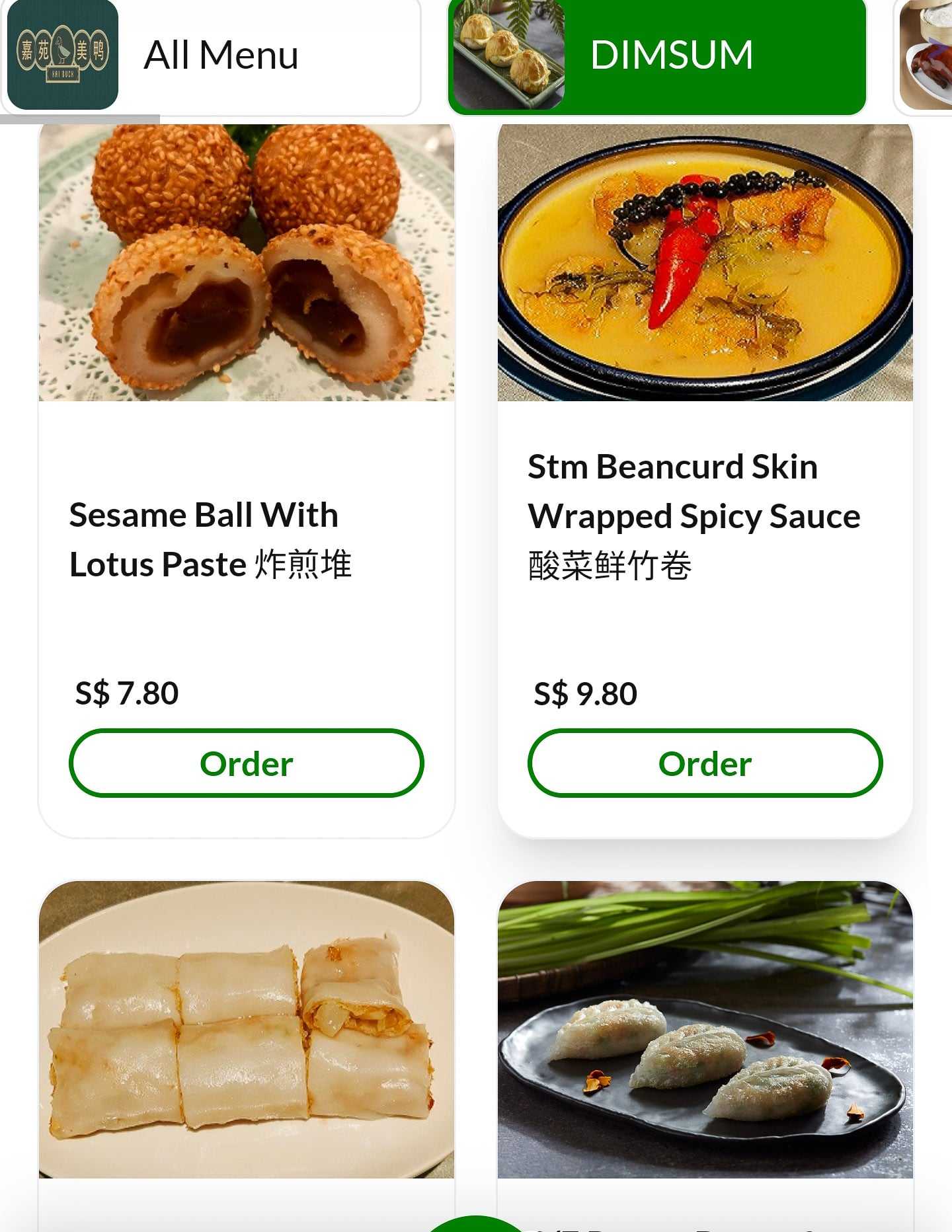 Dim Sum at Kai Duck & Kai Garden - The Ordinary Patrons