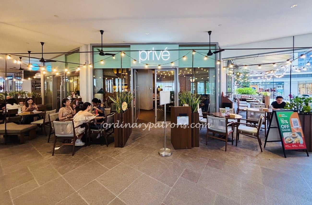 Privé Holland Village Weekday $22++ Express Lunch (Closed) - The ...
