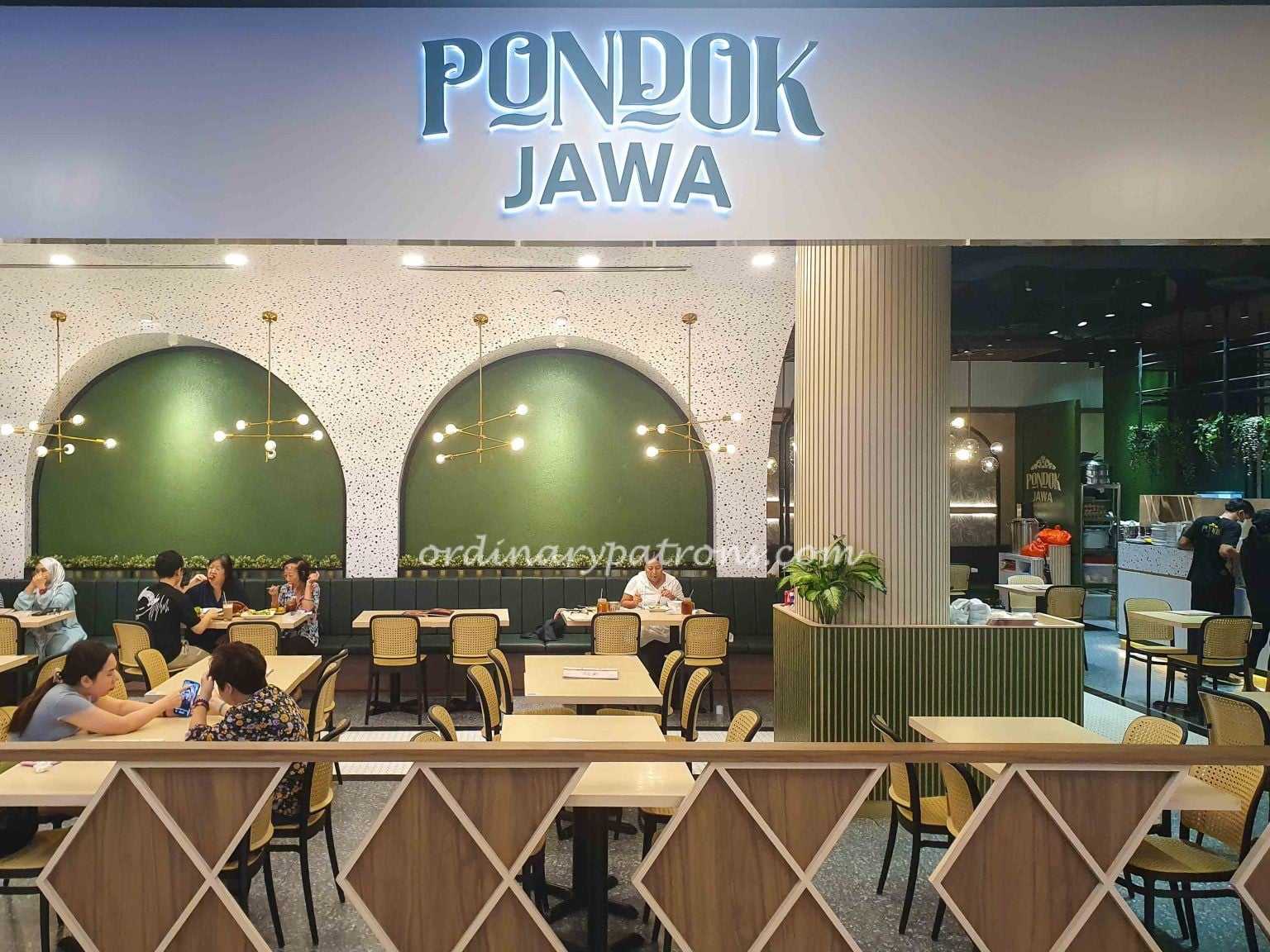 Pondok Jawa - New Indonesian Restaurant in PLQ Mall - The Ordinary Patrons