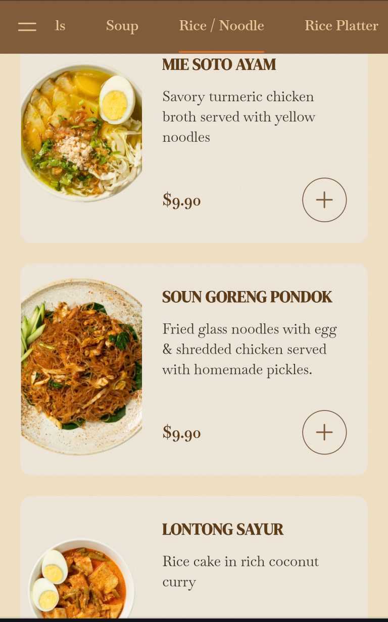 Pondok Jawa - New Indonesian Restaurant in PLQ Mall - The Ordinary Patrons