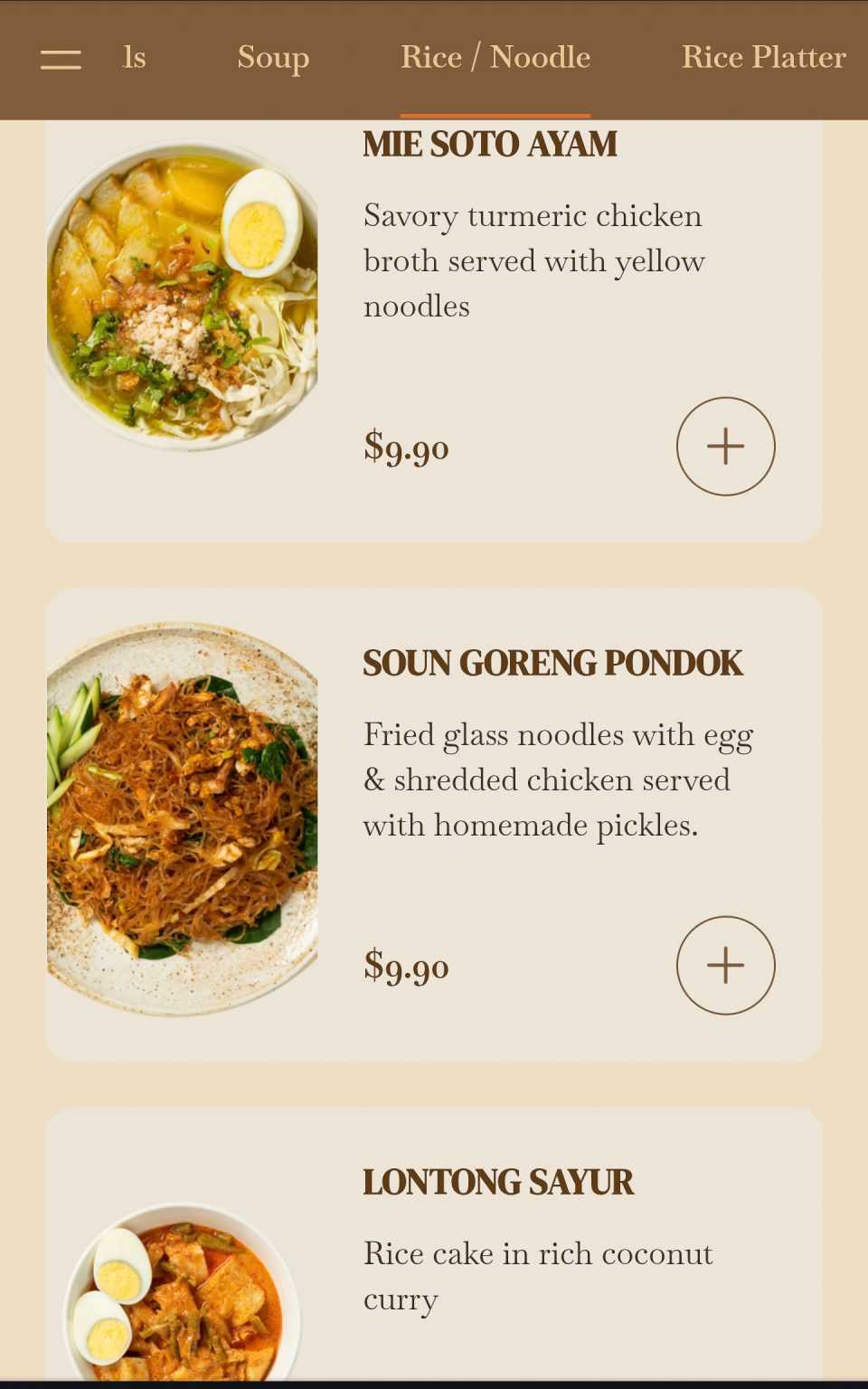 Pondok Jawa - New Indonesian Restaurant in PLQ Mall - The Ordinary Patrons