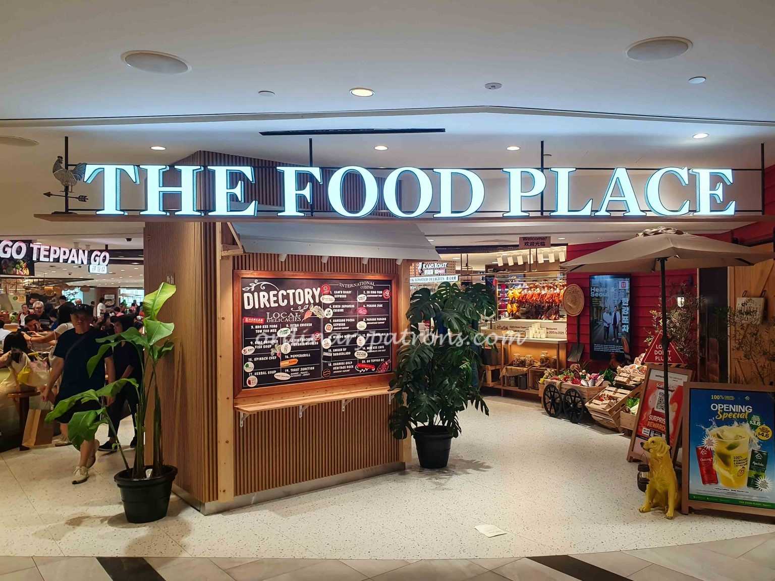 The Food Place - Raffles City Food Court with Michelin Names - The ...