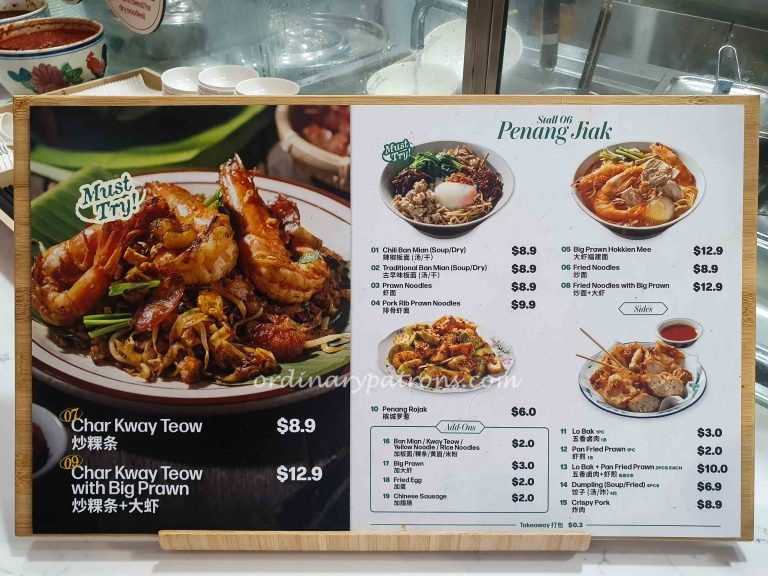 The Food Place - Raffles City Food Court with Michelin Names - The ...