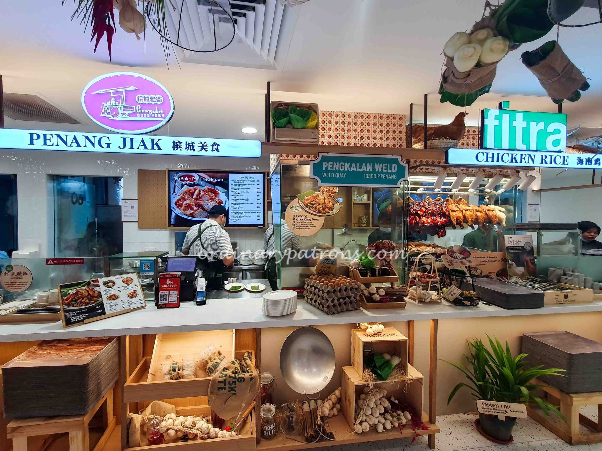 The Food Place - Raffles City Food Court with Michelin Names - The ...