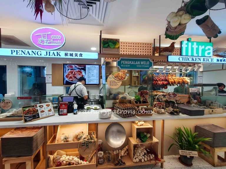 The Food Place - Raffles City Food Court with Michelin Names - The ...
